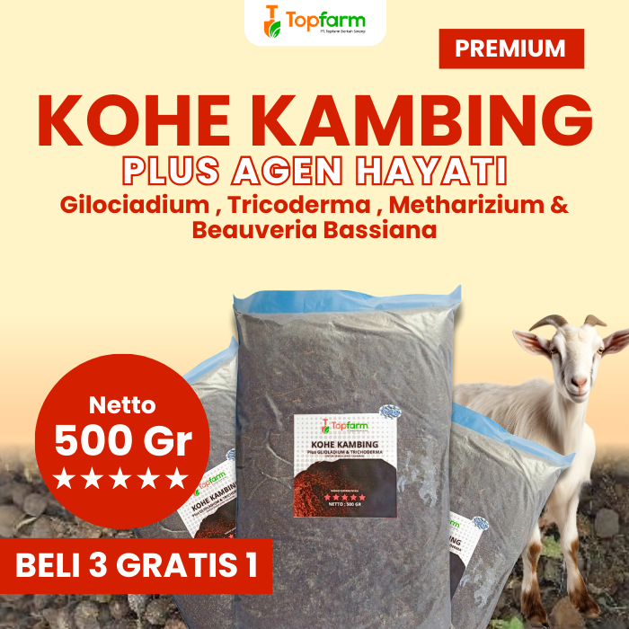Jual Pupuk Kohe Kambing Halus / Kohe Kambing Fermentasi / Kohe Kambing ...