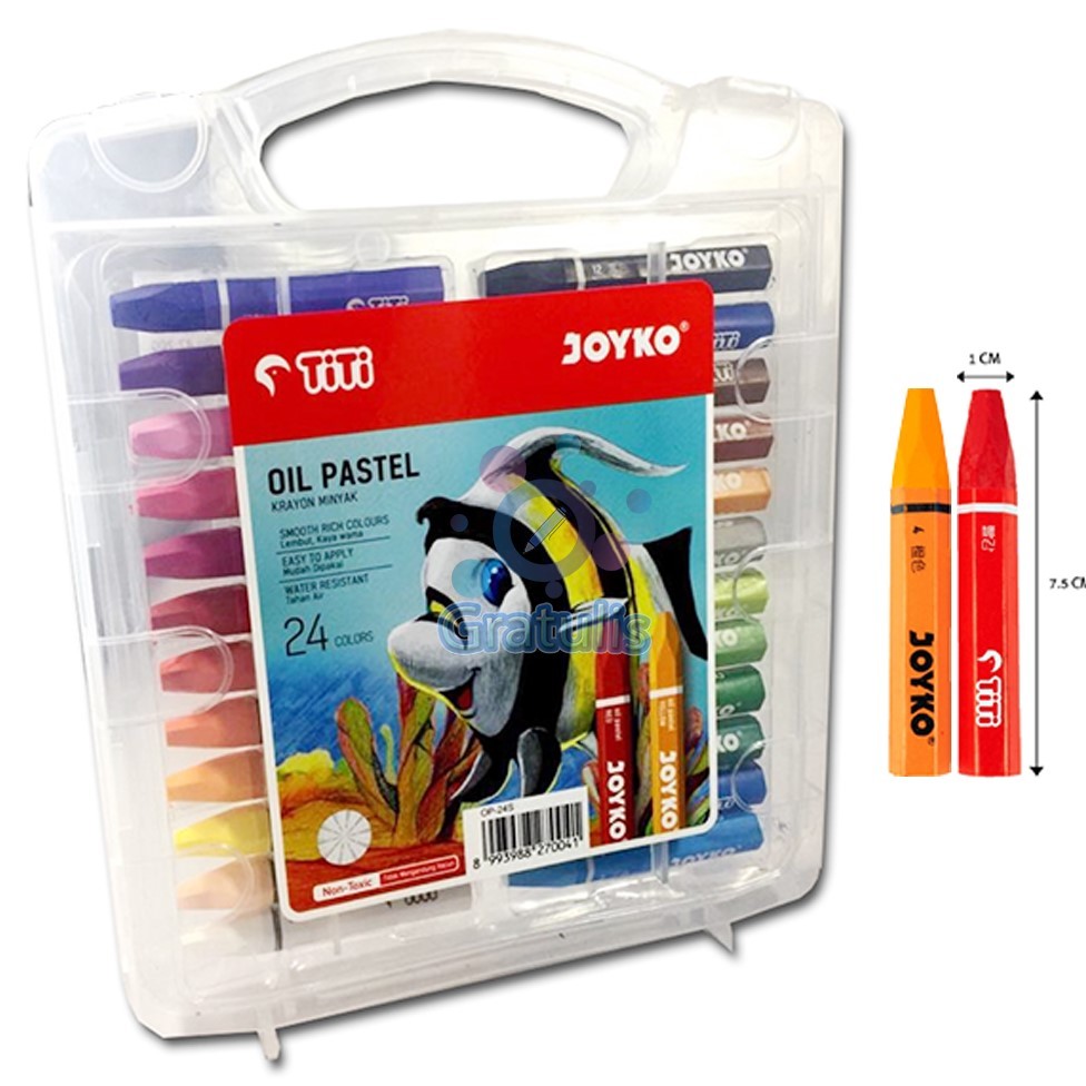 Jual Crayon Titi Joyko Isi 24 | Shopee Indonesia