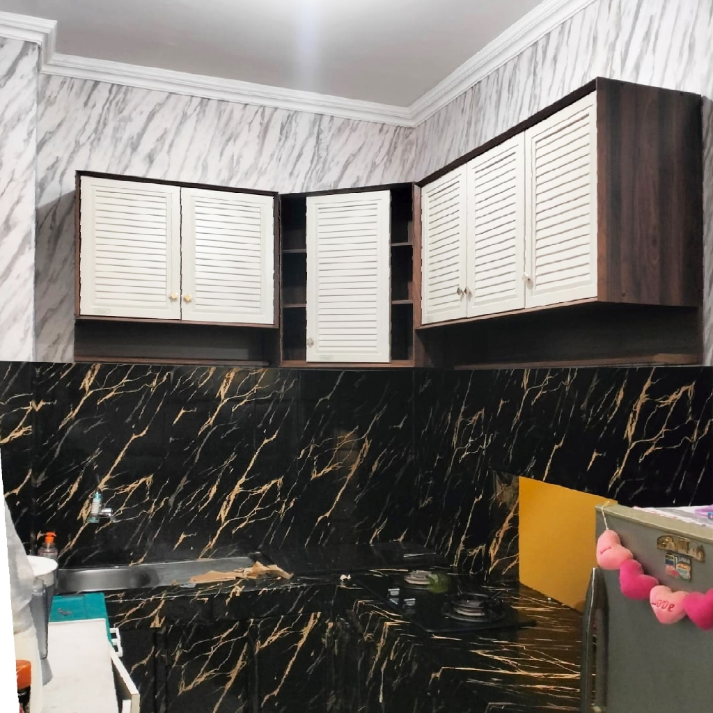 Jual Lemari Dapur / Rak Gantung Dapur / Kitchen Set / Lemari Kitchen ...