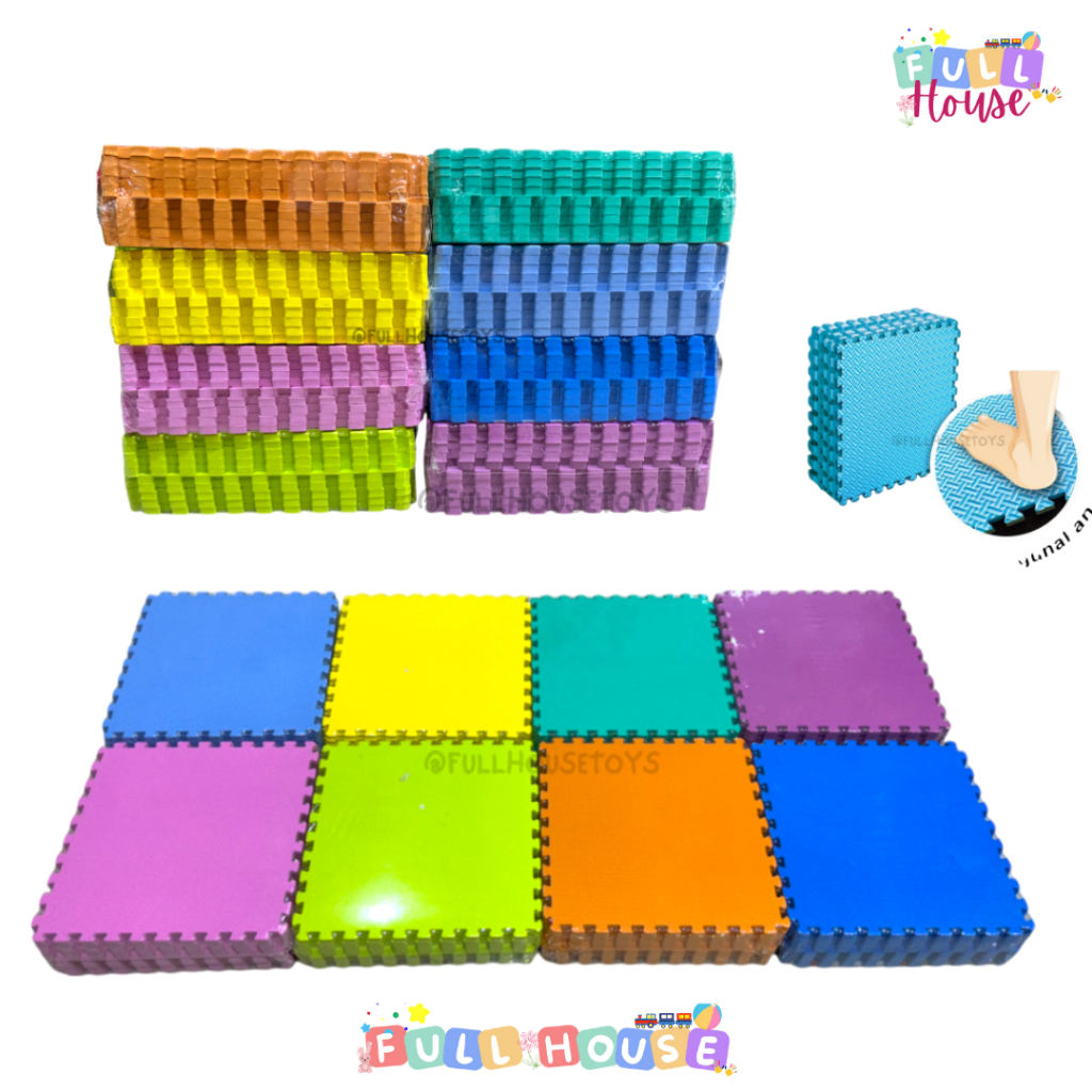 Jual KARPET ALAS MAIN ANAK PUZZLE EVA EDUMATS 30cm WARNA | Shopee Indonesia