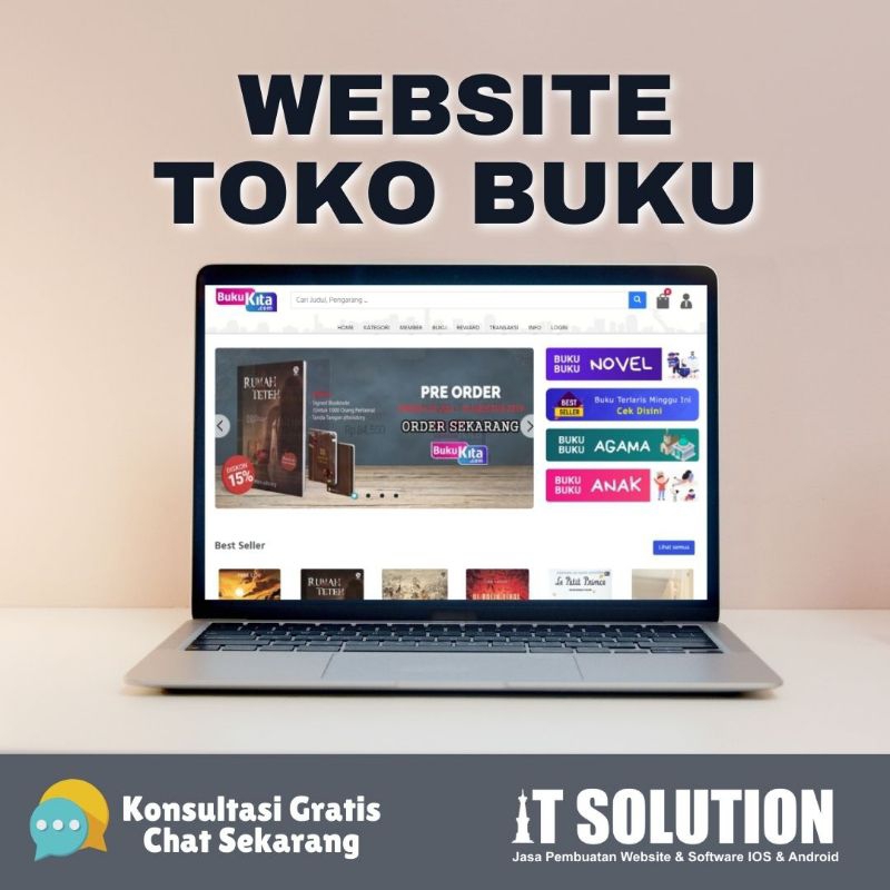 Jual WEBSITE TOKO BUKU JURNAL PERPUSTAKAAN - Produsen Jasa Web Aplikasi ...