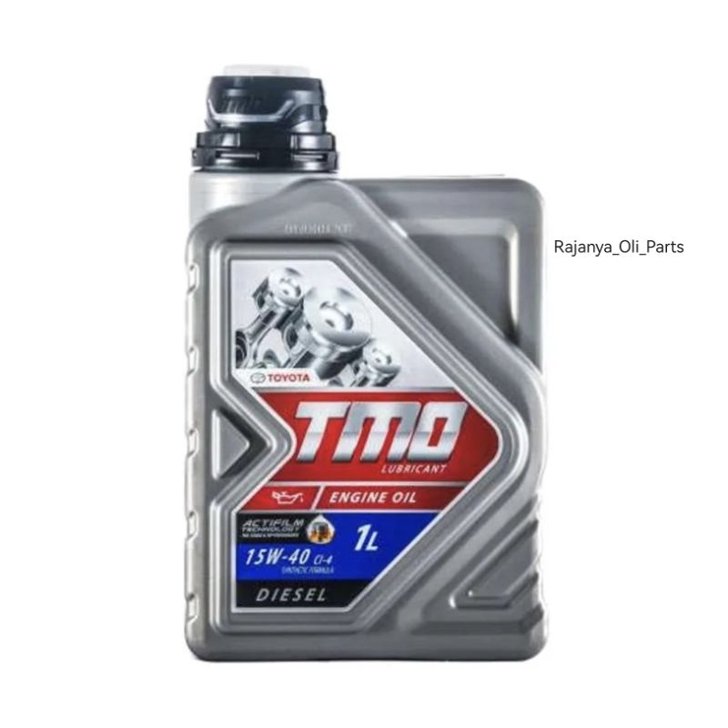Jual Oli Mesin Diesel Solar Toyota TMO 15W-40 CI-4 Hitam 1 Liter | Shopee Indonesia