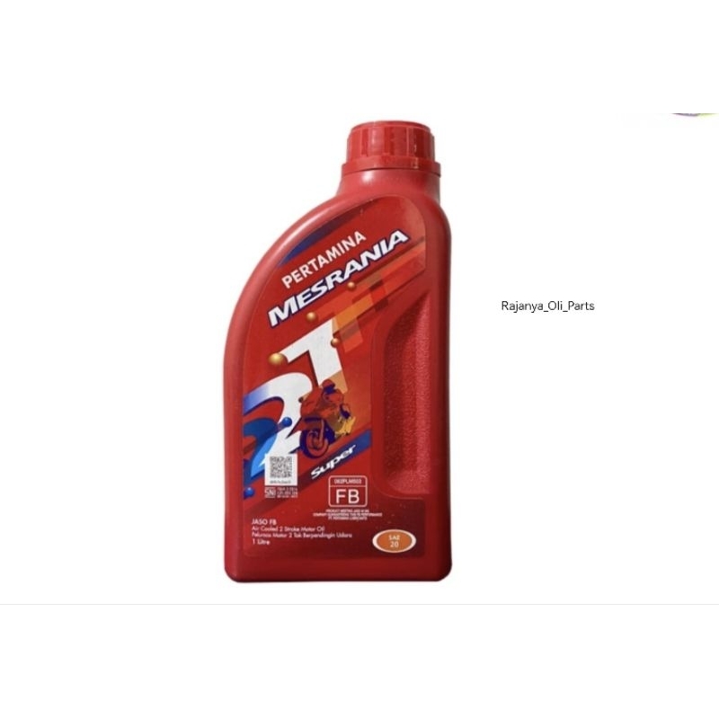 Jual Oli Pertamina Mesrania 2T Super 1 Liter | Shopee Indonesia