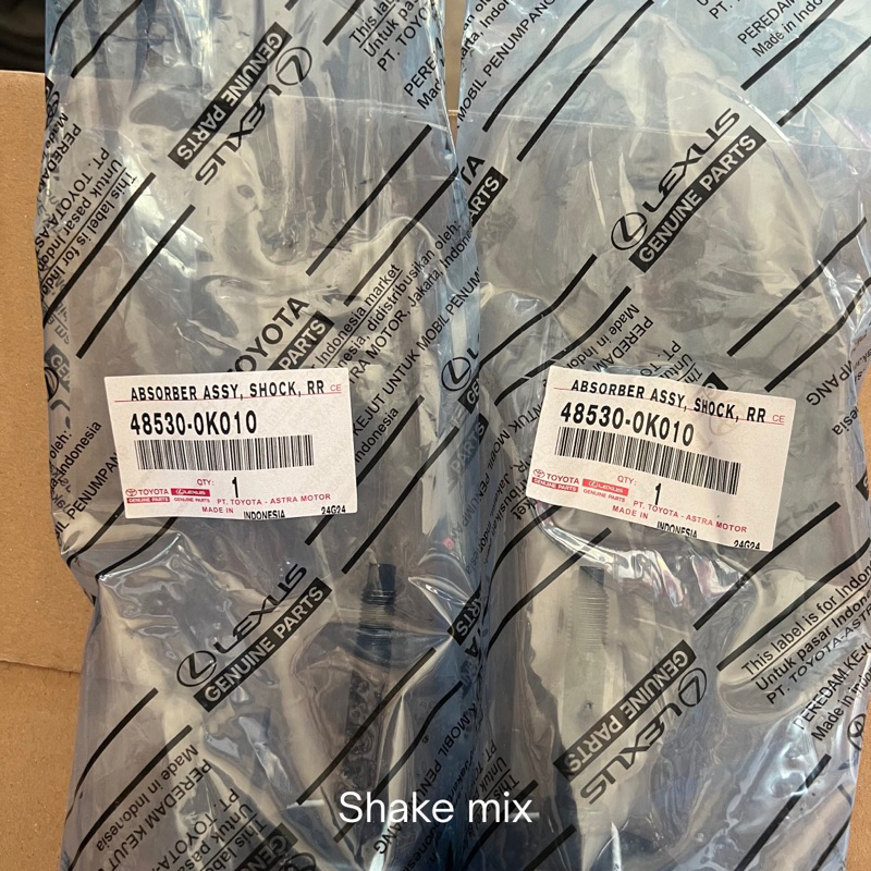 Jual SHOCKBREAKER SHOCK BELAKANG INNOVA REBORN 48530-0K010 ORIGINAL ...