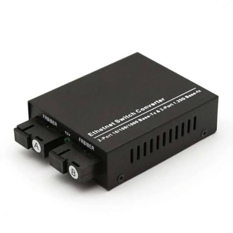 Jual Media Converter 2 Port FO 2 Port LAN Gigabit 2 FO 2 LAN Fiber Optic | Shopee Indonesia