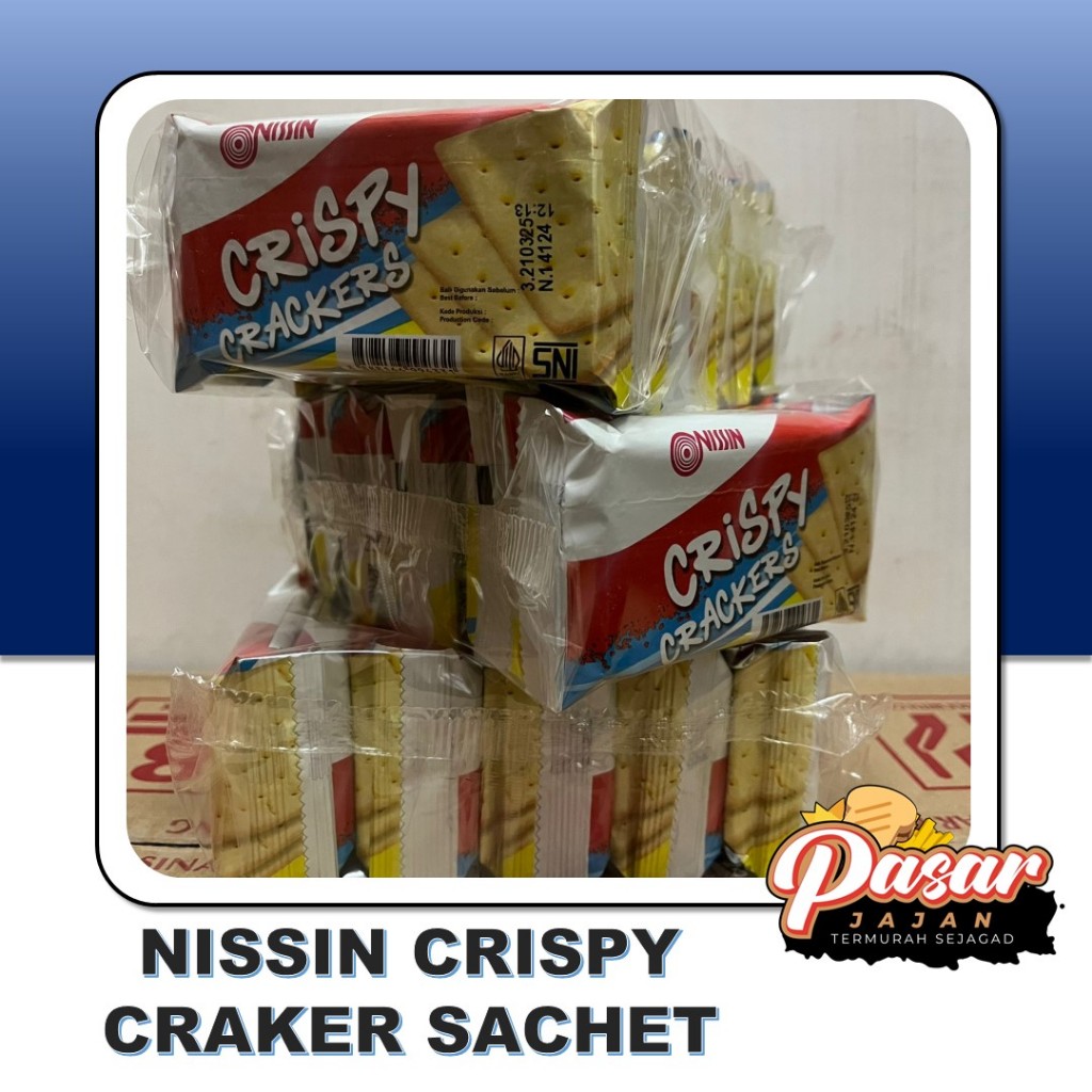 Jual Nissin Crispy Craker Sachet Isi 10pcs x 30gr | Shopee Indonesia