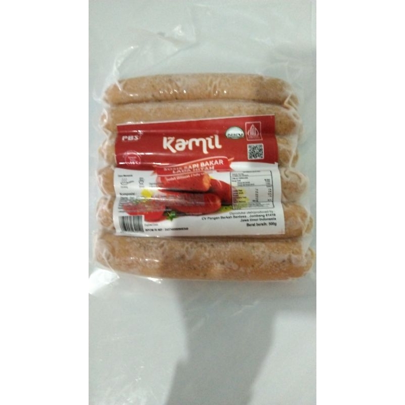 Jual sosis kamil sosis sapi bakar lada hitam 500gr | Shopee Indonesia