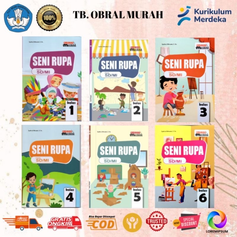 Jual BUKU SISWA SENI RUPA (WKJ) - WAHANA KARYA JAYA KELAS 1,2,3,4,5,6 SD/MI KURIKULUM MERDEKA ...