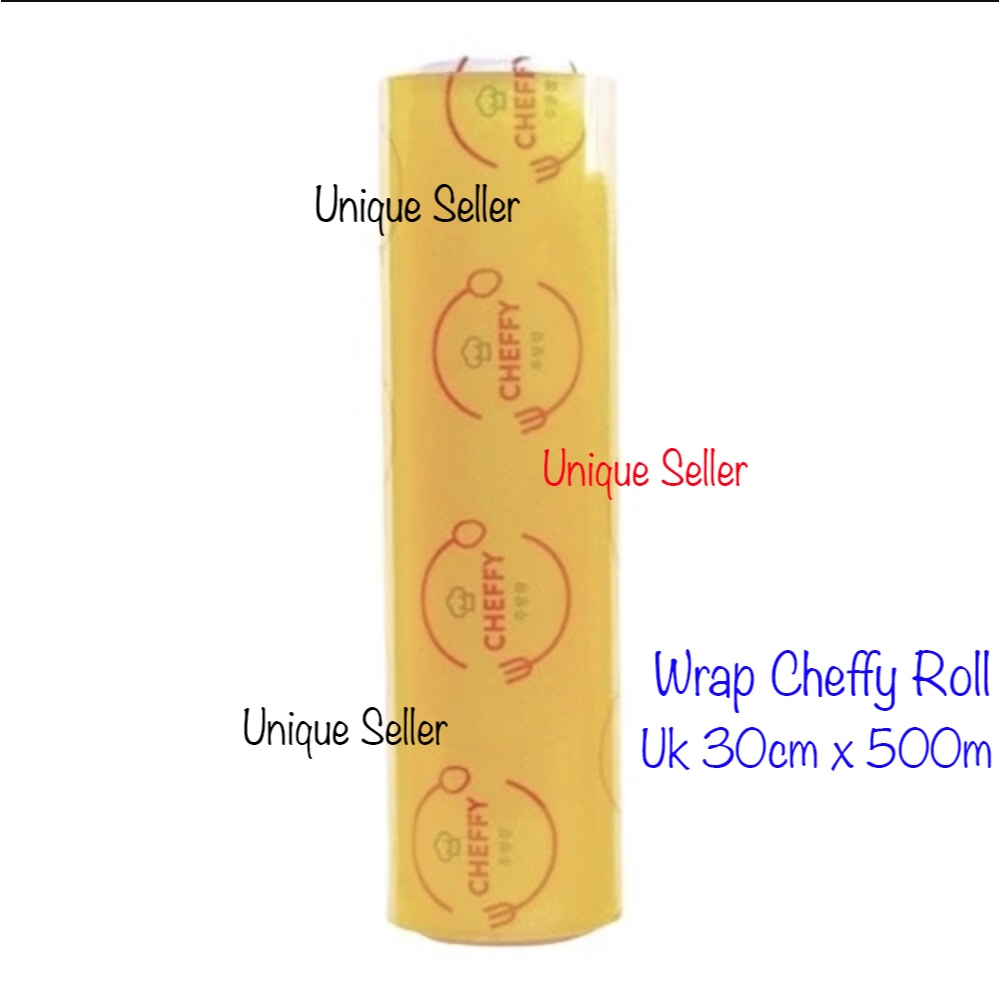 Jual Plastik Wrapping Cheffy 30cm x 250m 30cm x 500m Cling Wrap ...