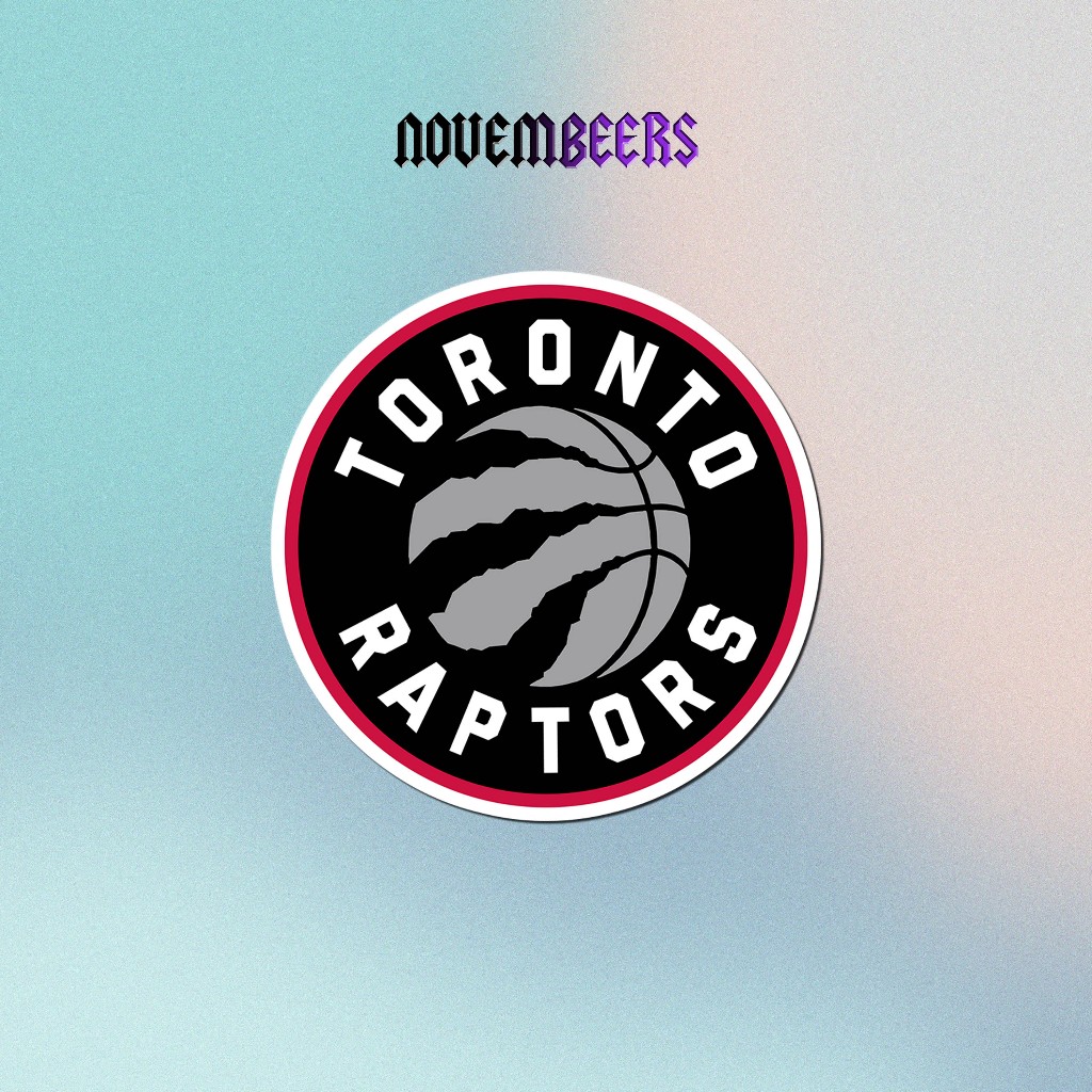 Jual Stiker Vinyl Toronto Raptors Sticker Vinyl Glossy NBA Team ...
