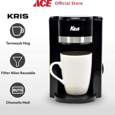 Jual Ace Kris 125 ml Coffee Maker 35 Watt Mesin Pembuat Kopi Peralatan ...