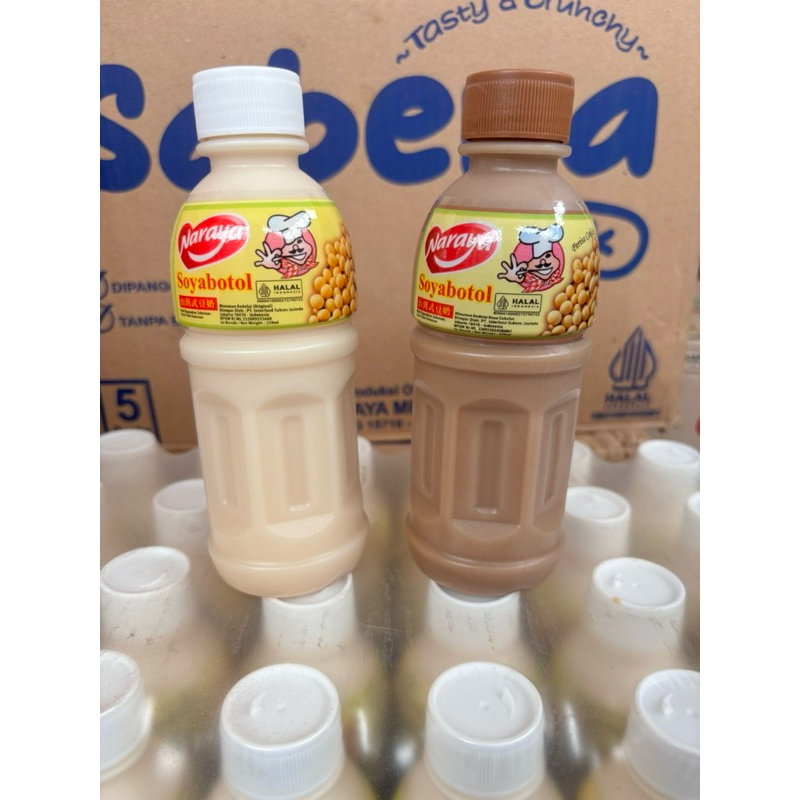 Jual Naraya soya Botol Susu Kedelai 220ml | Shopee Indonesia