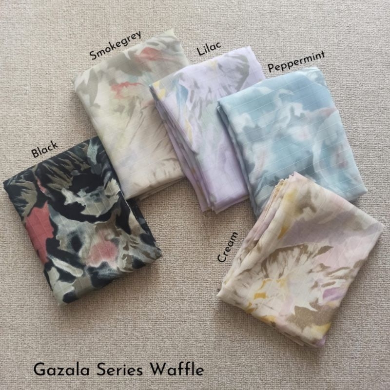 Jual GAZALA Series Jilbab Segiempat Polycotton Vine Dobby Akira ...