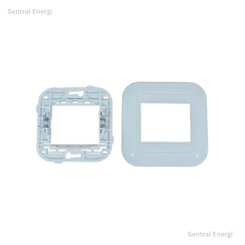 Jual Frame Saklar Seri Panasonic 1 Gang 2 Device Wide Series WEJ 78029W ...