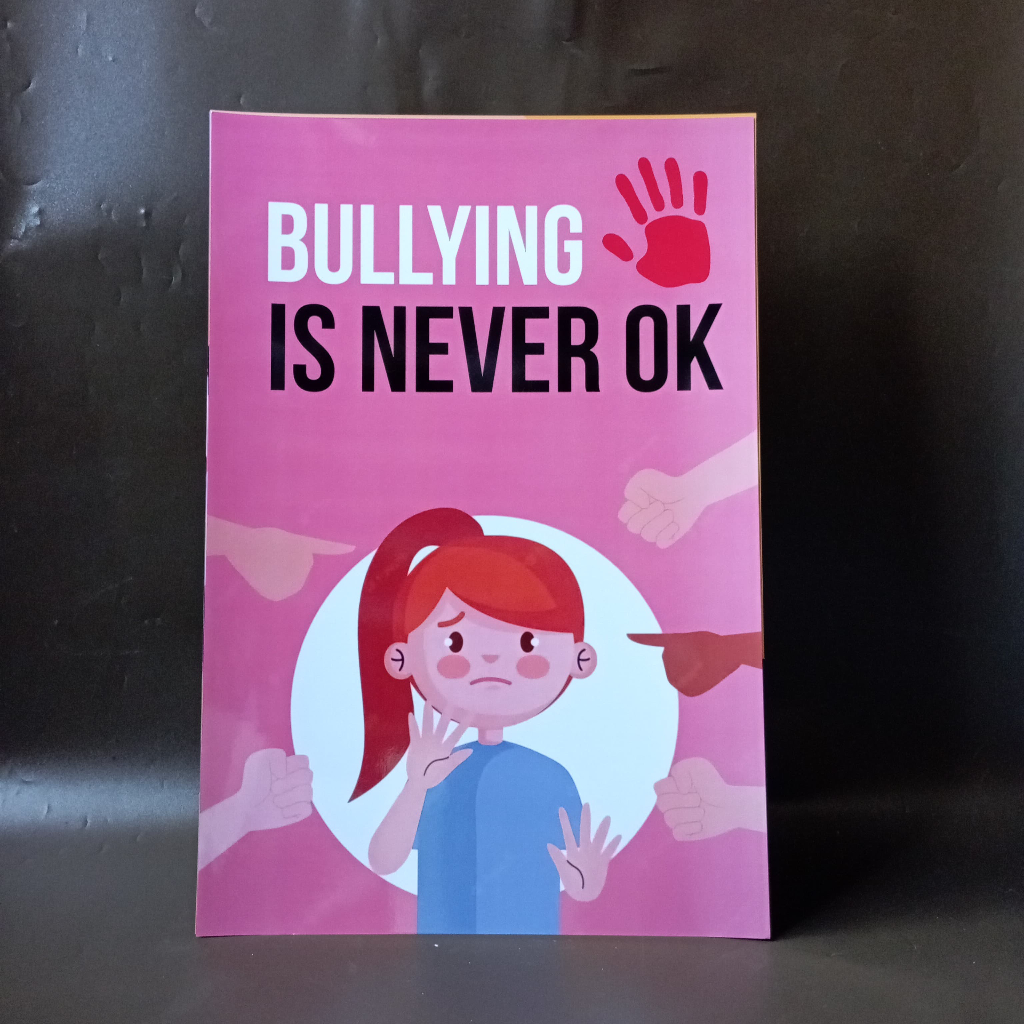 Jual Poster Stop Bullying | Poster Bullying Is Never Ok | Poster Stop ...