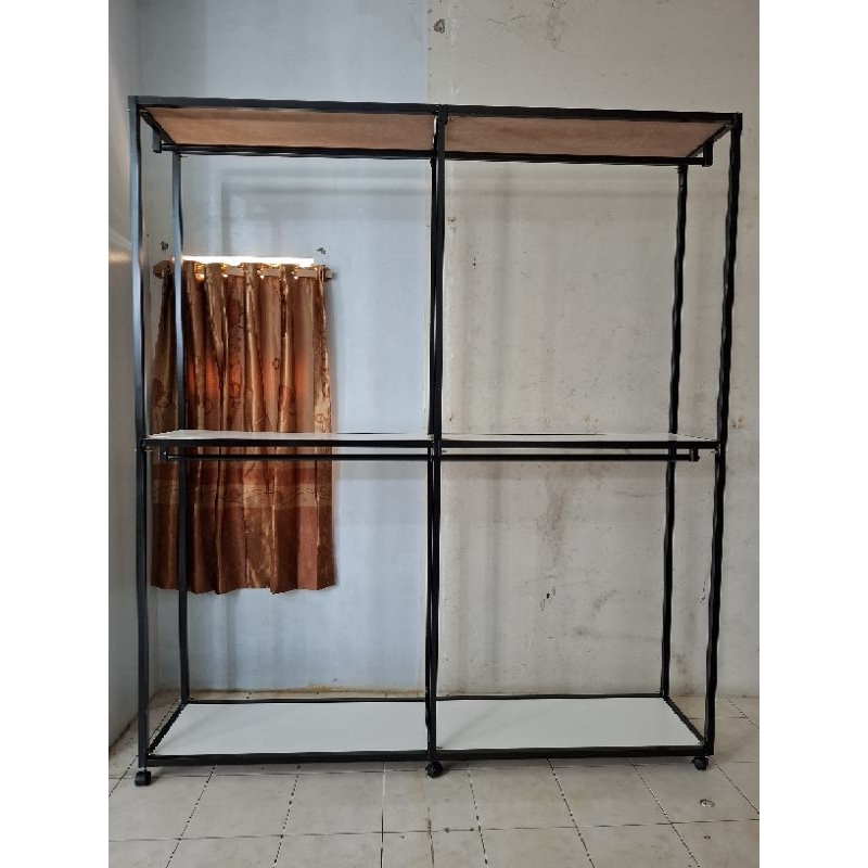 Jual stanhanger display gawang Alim Sweet MEWAH | display gawang baju ...