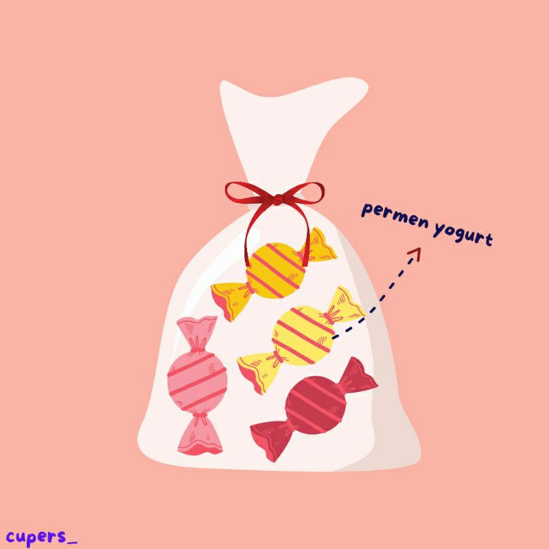 Jual mini gift candy | snack | hadiah | hampers | permen | yupi ...