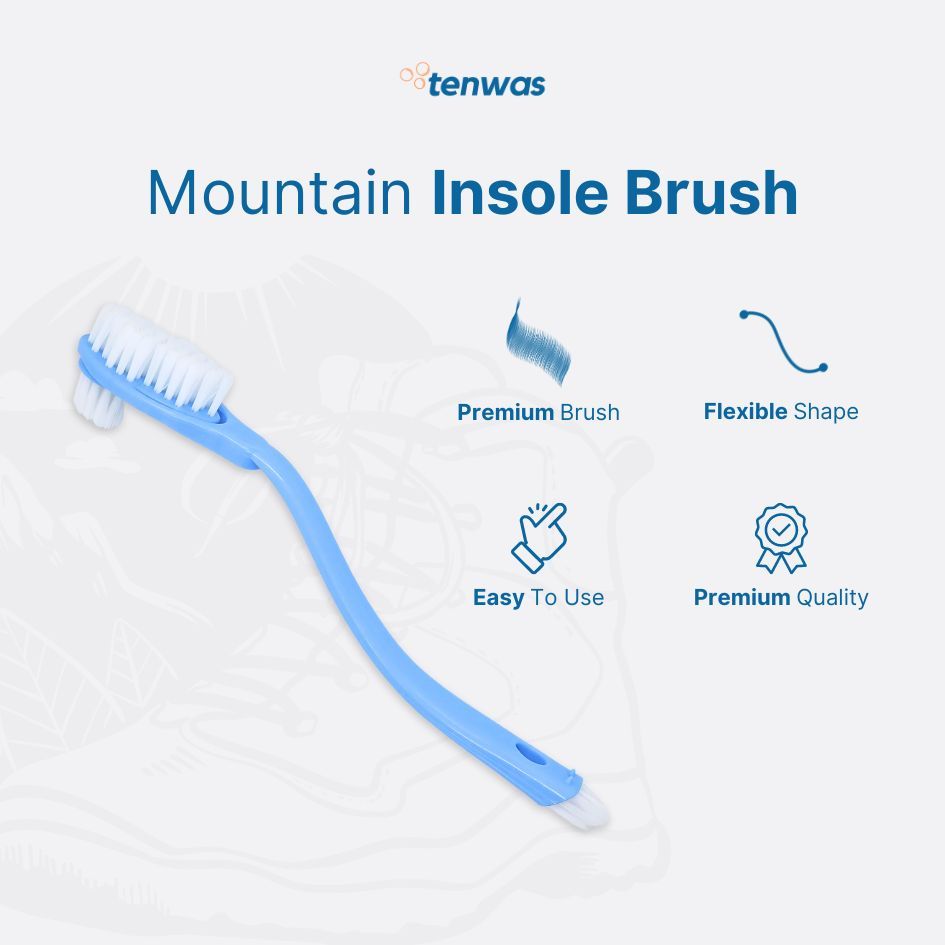 Jual Tenwas Insole Brush | Sikat Pembersih dalam Sepatu | Shopee Indonesia