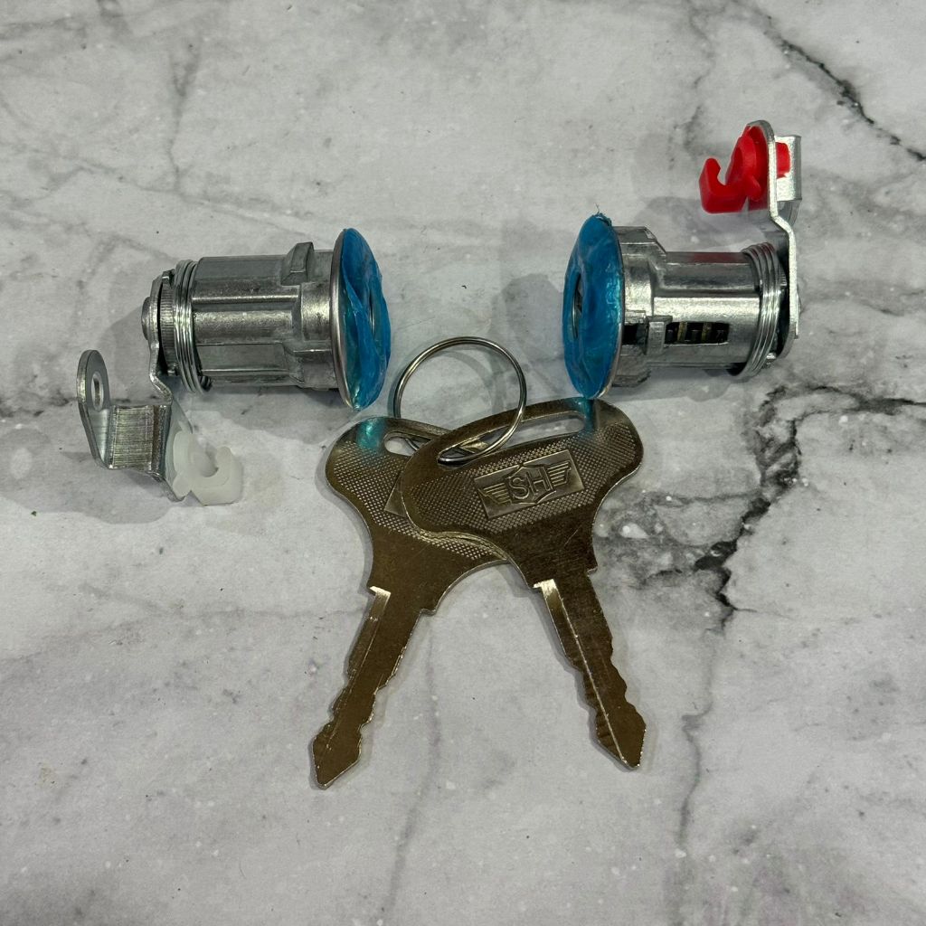 Jual Cyl cylinder door lock rumah anak kunci pintu set kanan kiri isuzu ...