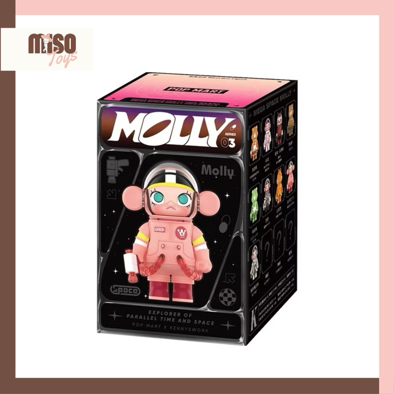 Jual MISOTOYS - POP MART MOLLY MEGA SPACE MOLLY 100% V3 Series Figure ...