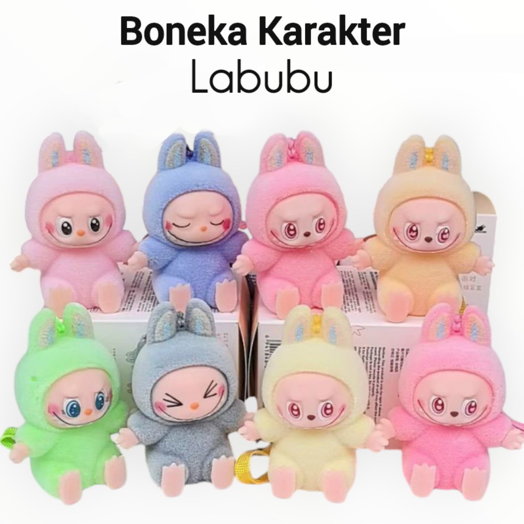 Jual Boneka Karakter Labubu Blind Box The Monster Exciting Macaron ...