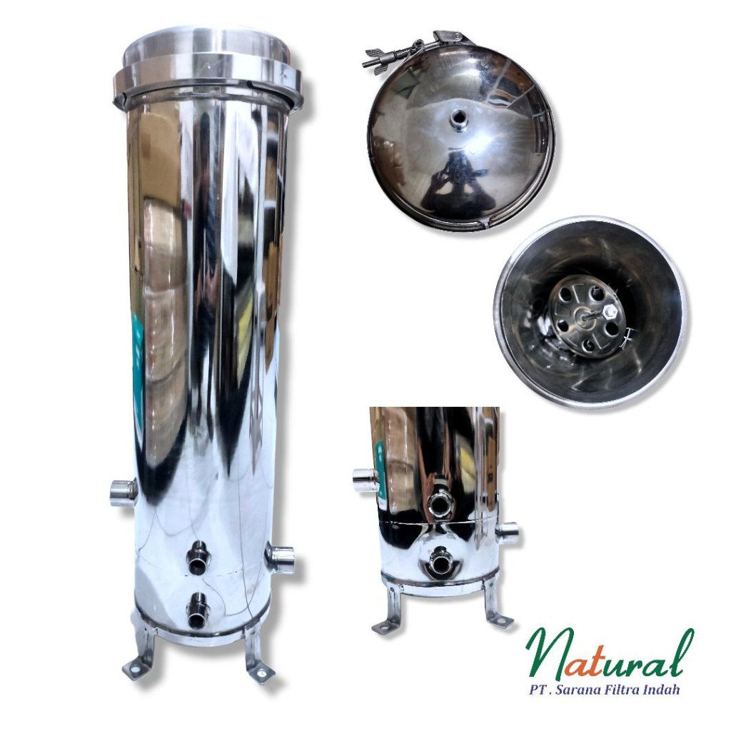 Jual Filter Housing Multi Catridge 40 inch , isi 5 bh atau 7 bh ...
