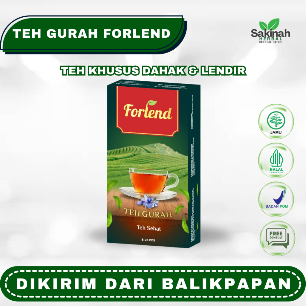 Jual Forlend - Teh Kesehatan untuk Gurah Membantu Atasi Batuk ...
