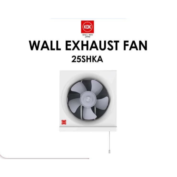 Jual KDK: 25-SHKA KITCHEN EXHAUST FAN - WALL MOUNT VENTILATING FAN 10 ...