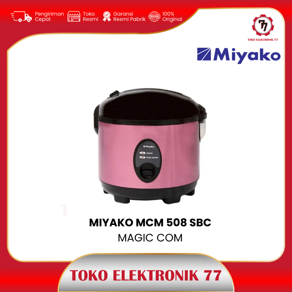 Jual MIYAKO rice cooker MCM-508 SBC 1,8 Liter | Shopee Indonesia