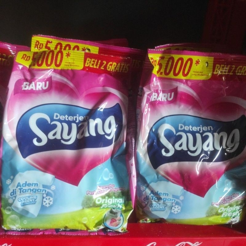 Jual PAKET SAYANG DETERGENT BUBUK 220gram (6PCS) | Shopee Indonesia
