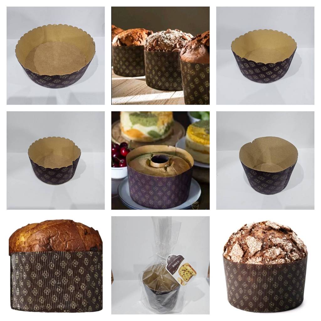 Jual Panettone Italian Bread Cup Chiffon Cetakan Chifon Roti Kue ...
