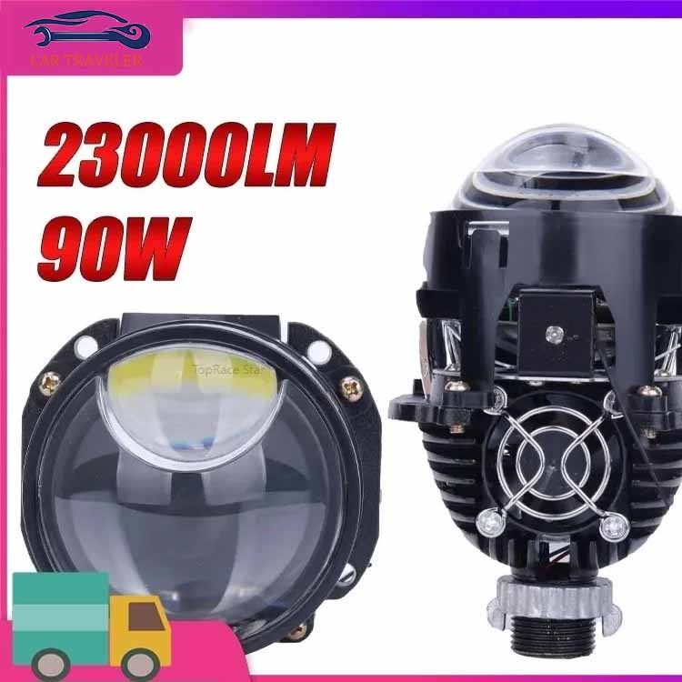 Jual 1PCS biled wst 3 inch DC12V 55W Lensa Lampu LED Projector Projie ...