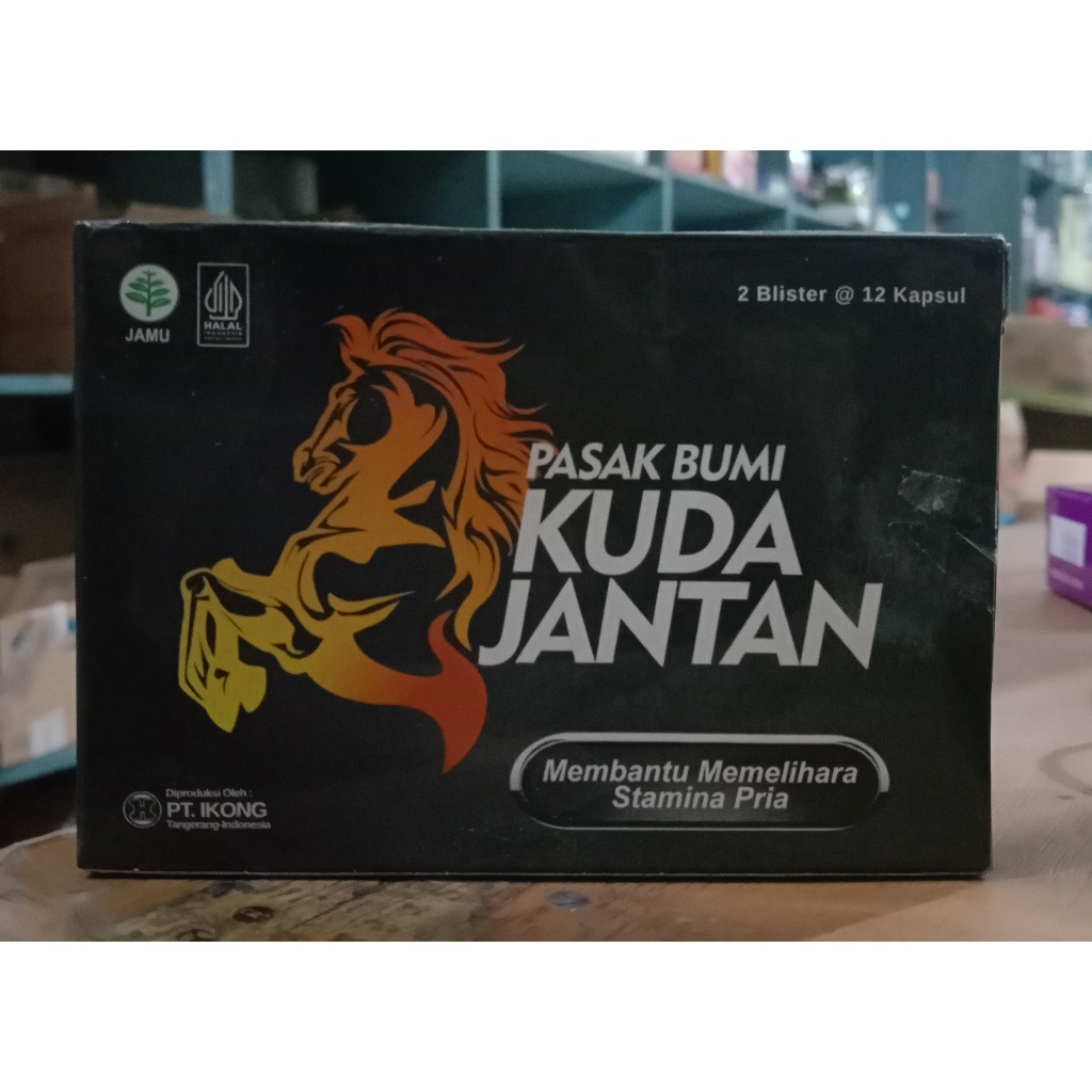 Jual Jamu Pasak Bumi Kuda Jantan 12 Kapsul/BOX | Shopee Indonesia