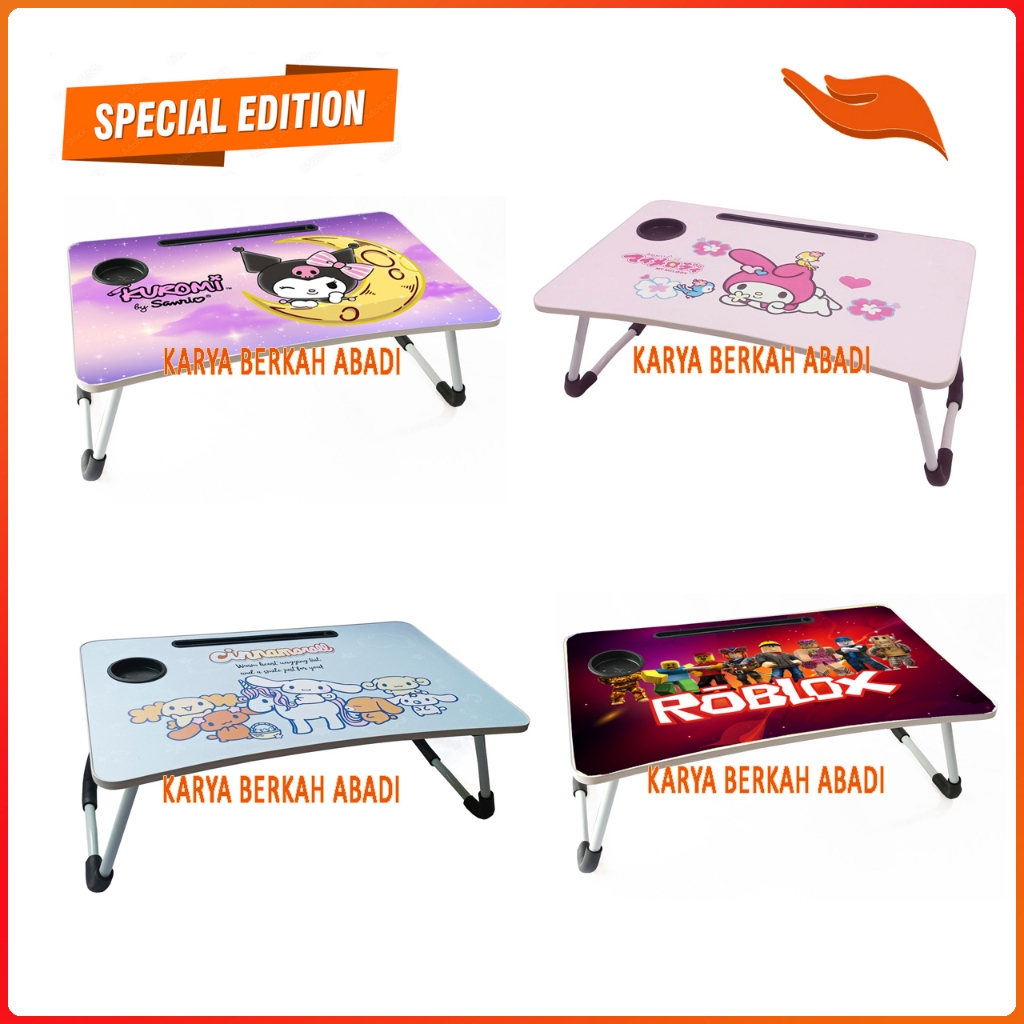 Jual (SPECIAL EDITION) meja belajar anak kuromi / cinnamoroll / roblox ...