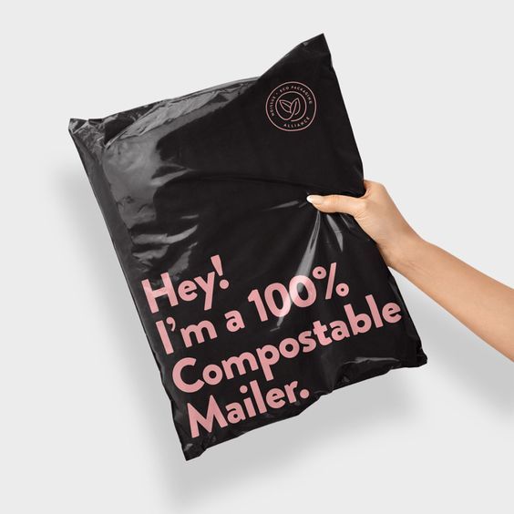 Jual plastik polymailer custom design plastik polymailer packaging baju ...
