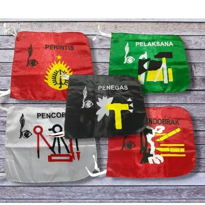 Jual Bendera sangga pramuka sangga perintis pendobrak penegas pelaksana ...