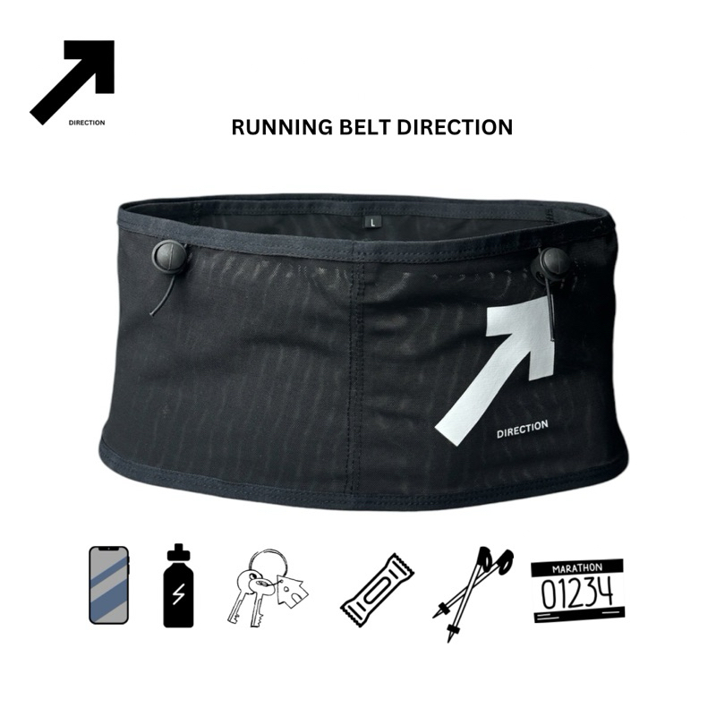 Jual Running belt Direction/saku pinggang/tas lari | Shopee Indonesia
