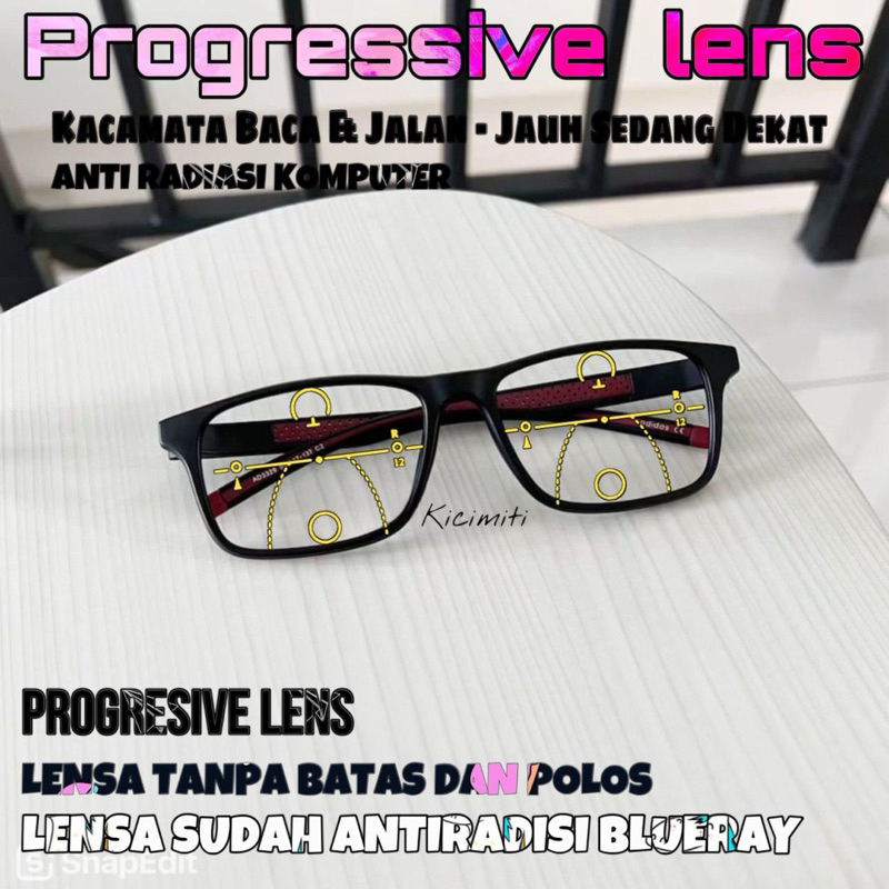 Jual Kacamata Progresif Antiradiasi Pria/Sport | Kacamata Baca Plus ...