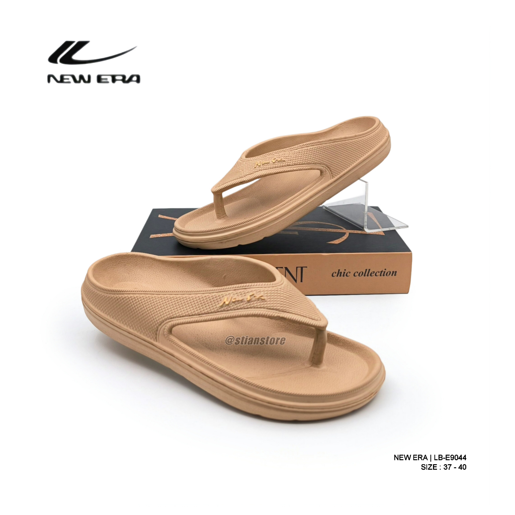 Jual Sandal Wanita Sendal Jepit Wanita New Era Berker LB-E9044 | Shopee ...