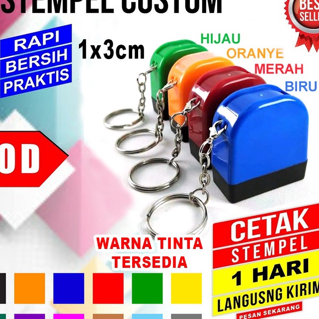Jual KP8 Stempel Nama Stempel Dokter Stempel Bidan Stempel Perawat Stempel Gantungan Kunci ...