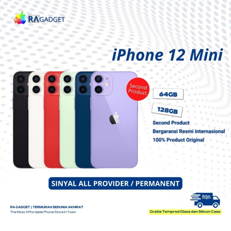 Jual iPhone 12 Mini 128GB Second Original 100% | Shopee Indonesia