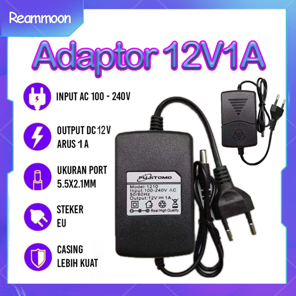 Jual Adaptor 12v 1A DC in 22V AC Power Supply 21x55mm Adapter CCTV ...