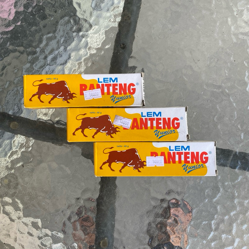 Jual Lem Banteng Yunior Kemasan 40 gram Murah & Hemat Kuat dan Tahan ...