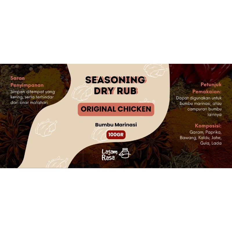 Jual Lagam Rasa - Bumbu Marinasi Dry Rub | Shopee Indonesia