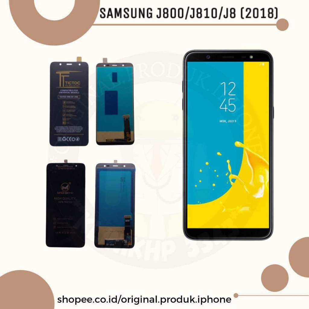 Jual LCD TOUCHSCREEN SAMSUNG J800/J810/J8 (2018) FULLSET ORIGINAL ...