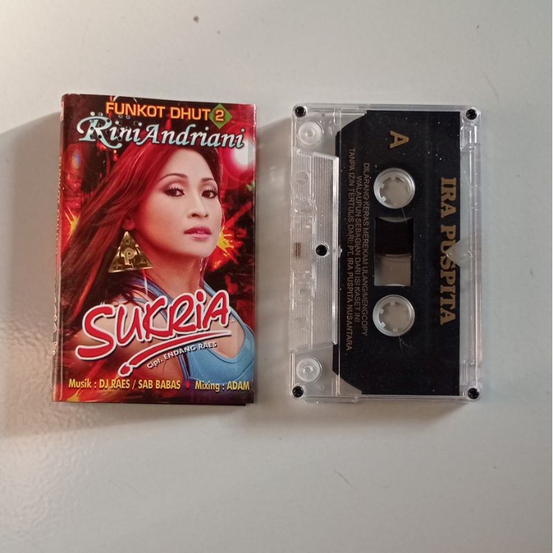 Jual KASET PITA ORIGINAL RINI ANDRIANI ALBUM FUNKOT DHUT 2 SUKRIA ...