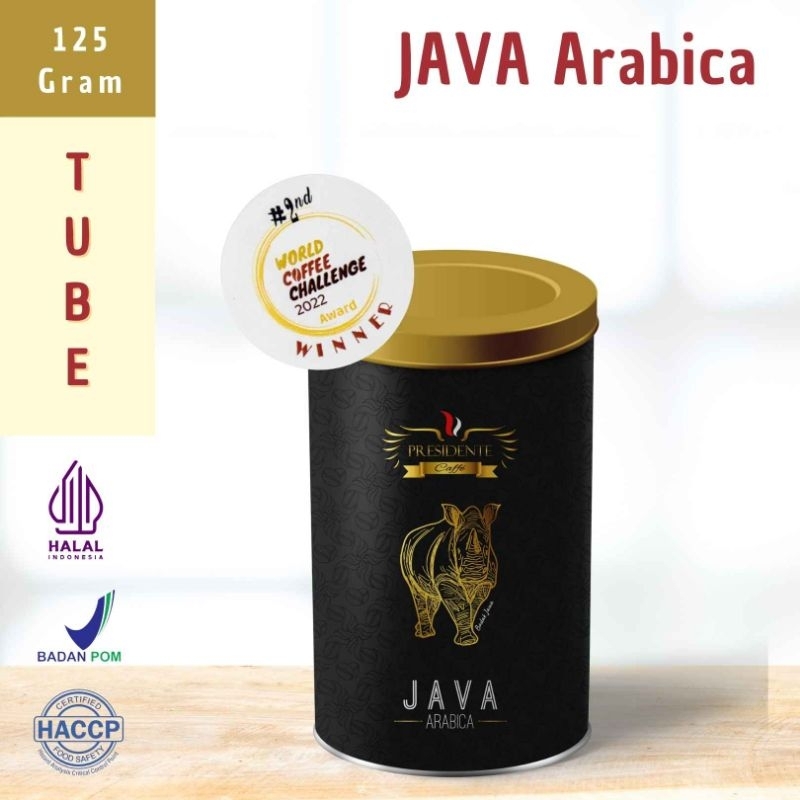 Jual Kopi Java Arabica 125 gram - tube edition - Presidente Caffe ...