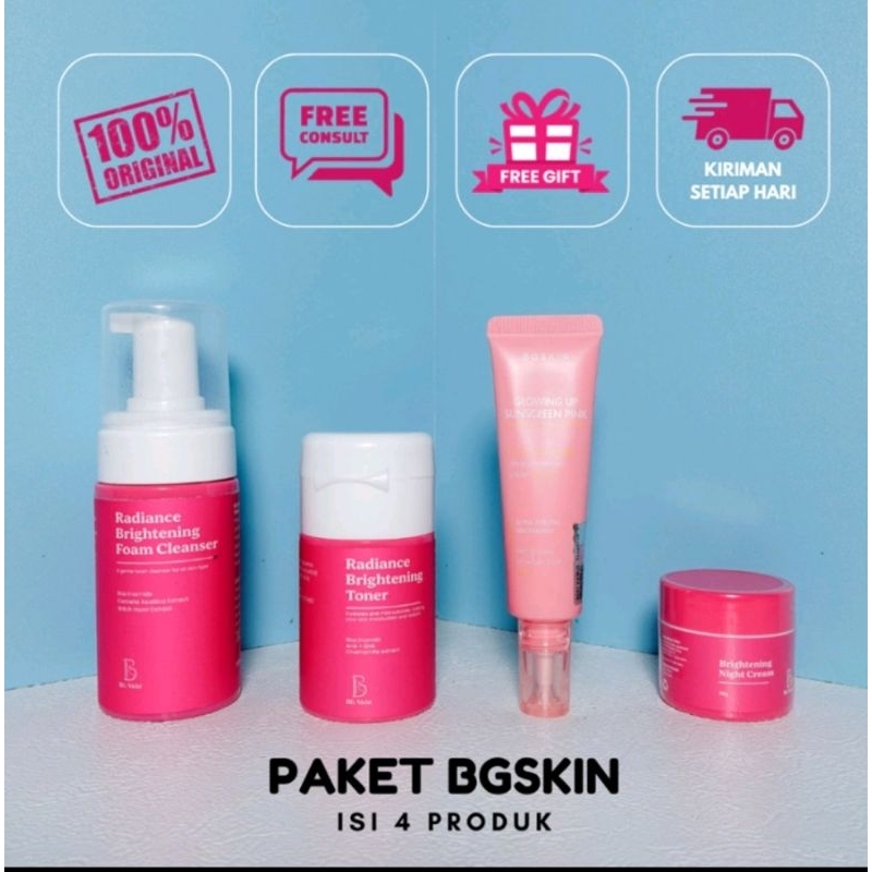 Jual paket brigtening glow ping bg skin | Shopee Indonesia