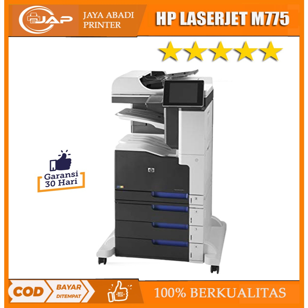 Jual Printer HP LaserJet Enterprise 700 MFP M775 Foto Copy Color A3 ...