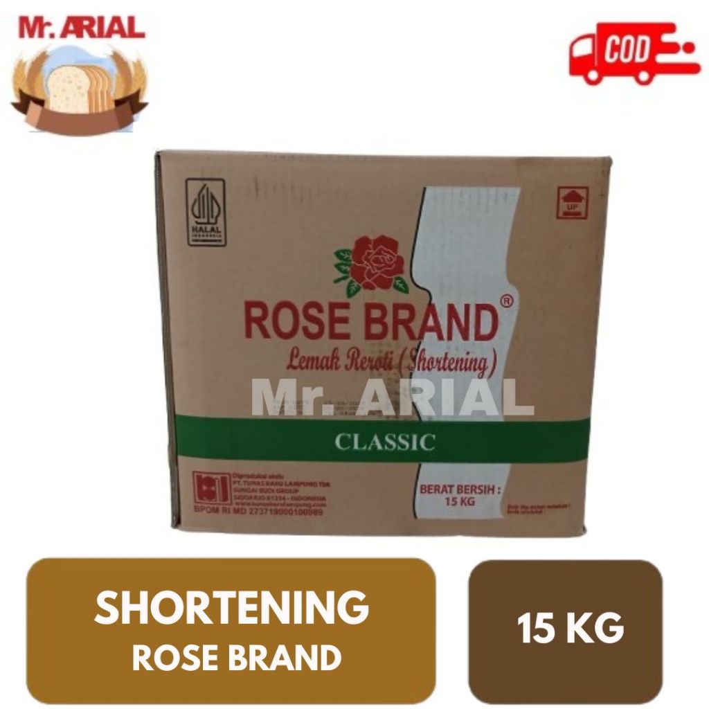 Jual ROSE BRAND SHORTENING 15KG / MENTEGA PUTIH 15KG | Shopee Indonesia